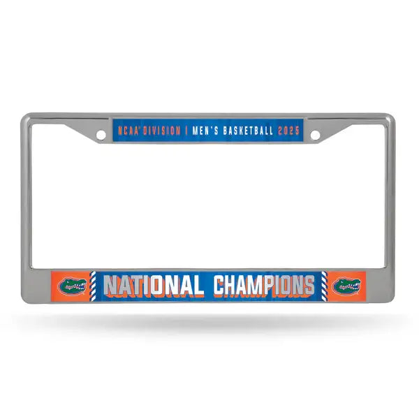 Florida Gators National Champs Chrome Frame - GatorPatch