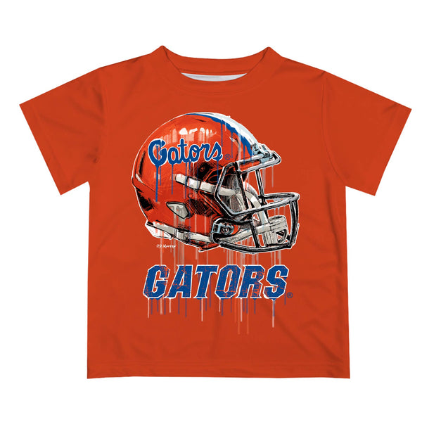 Florida Gators Original Dripping Football Helmet. - GatorPatch